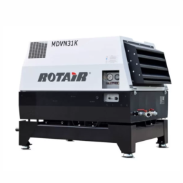 Motocompresor ROTAIR MDVN 31K presiune 7 bar debit 3000 l/min motor ...